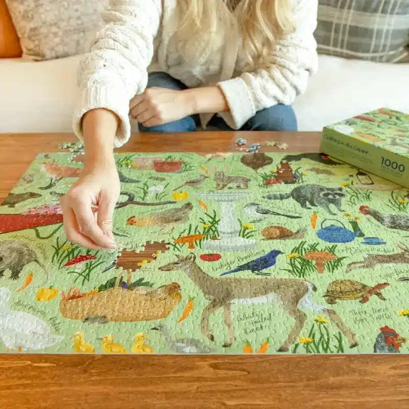 Puzzle Critters In The Garden - 1canoe2 - 1000 pièces - Puzzles E-shop ...