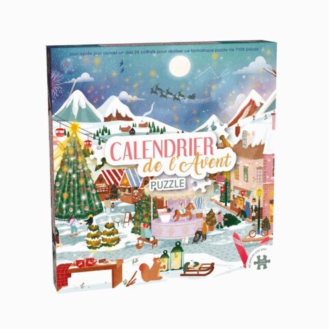 Puzzle de Noël - Puzzles adultes illustrés - Trevell