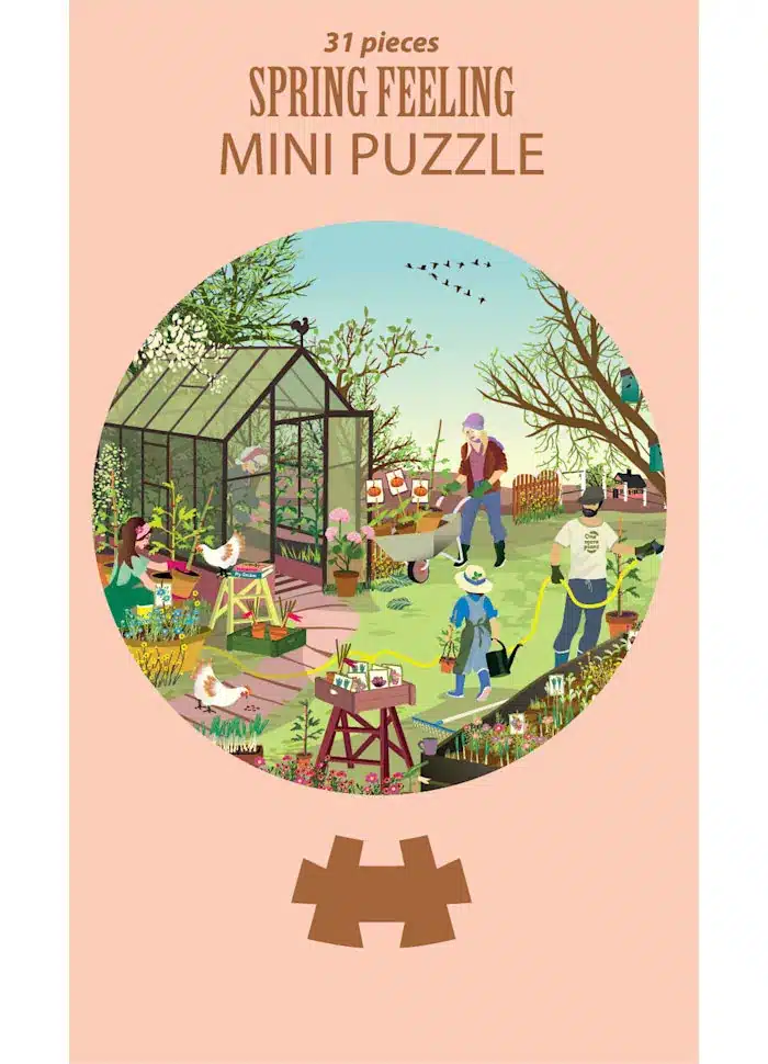 Mini puzzle Spring Feeling - Vissevasse - 31 pièces - Trevell